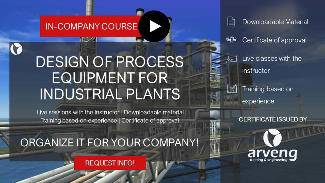 Design of Process Equipment Course (Classroom) - Arveng Training