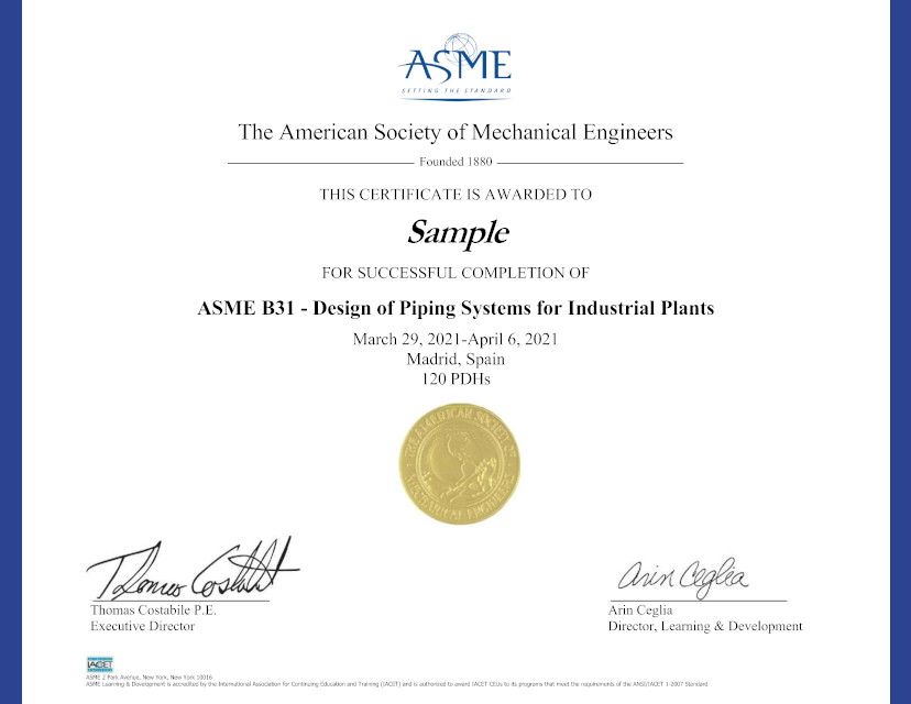 ASME PCC-1 | Guías de Apriete de Uniones Bridadas (En directo) - Arveng Training & Engineering