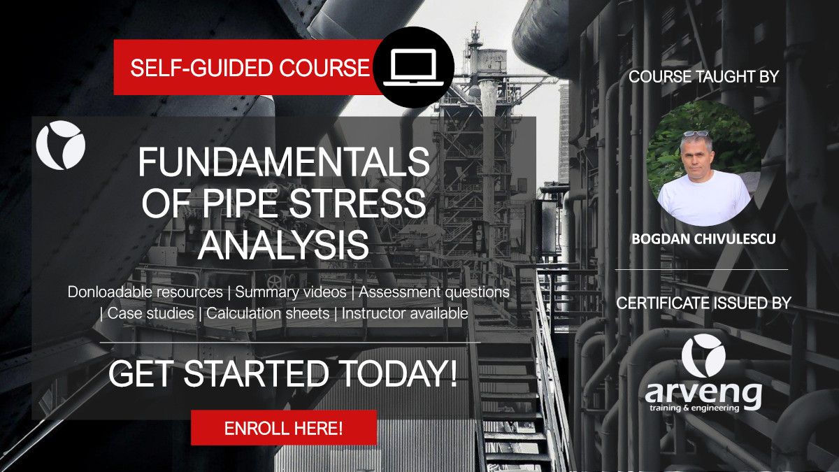 Piping Stress Analysis: Fundamentals Online Course