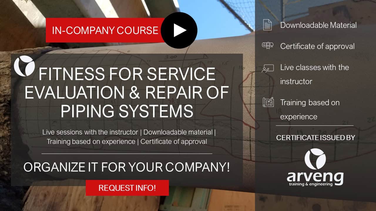 Fitness for Service Evaluation & Repair of Piping Systems