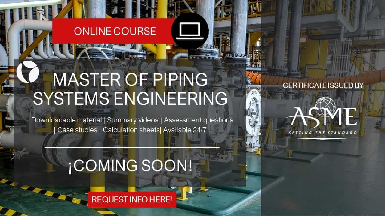 Master of Piping Systems Engineering (Online) - Arveng Training & Engineering