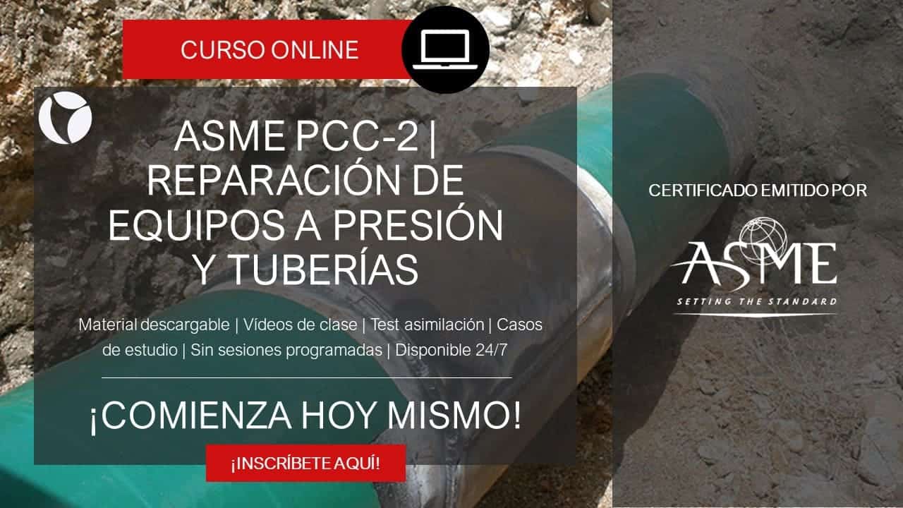 ASME PCC-2 | Reparación de Equipos a Presión y Tuberías